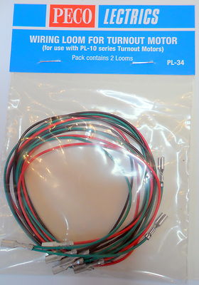 New Peco PL-34 Wiring Loom For Turnout Motor | eBay UK