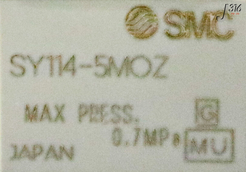 34987 SMC SOLENOID VALVE (NEW) SY114-5MOZ | eBay