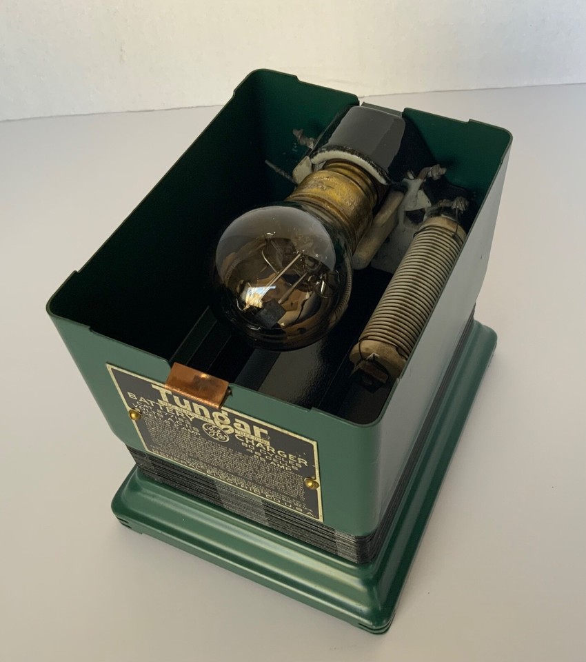 Antique Vintage GE General Electric Tungar Battery Charger - Steampunk ...