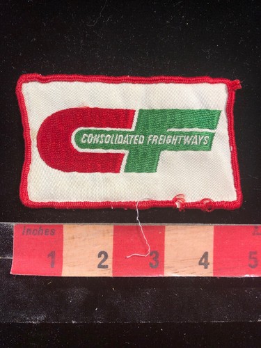 Vintage As-Is CF CONSOLIDATED FREIGHTWAYS Trucker Patch 93U7 | eBay