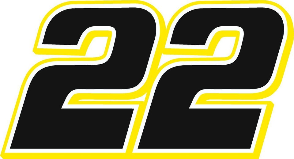NEW FOR 2019 #22 Joey Logano Racing Sticker Decal - Sm thru XL ...