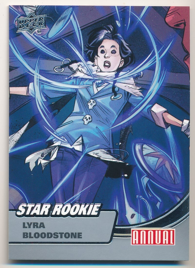 SR-2 LYRA BLOODSTONE 2022-23 2023 Upper Deck Marvel Annual STAR ROOKIE ...