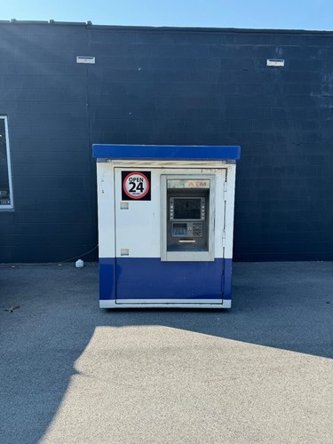 ATM Machine with outdoor kiosk for Drive Up includes GenMega GT5000 ATM ...