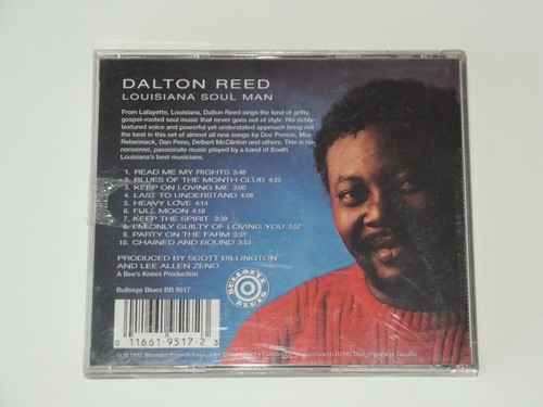 Louisiana Soul Man Dalton Reed (CD1992) XCLNT Gospel Soul Blues XCLNT ...
