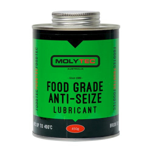 Molytec Foodtec Food Grade Anti-Seize Lubricant 450g Brush Top Tin | eBay