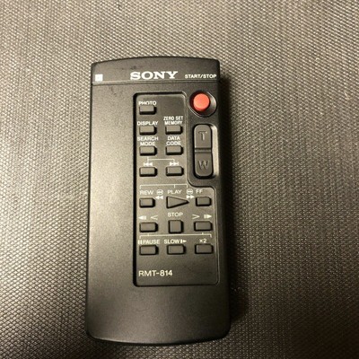GENUINE SONY RMT-814 REMOTE CONTROL FOR HANDYCAM CAMCORDER | eBay