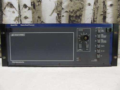 *As-Is Untested* Fully Populated DOLBY CP55 Cinema Sound Processor Rack ...