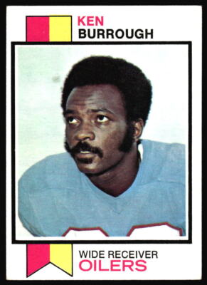 1973 Topps Ken Burrough #354 Houston Oilers | eBay