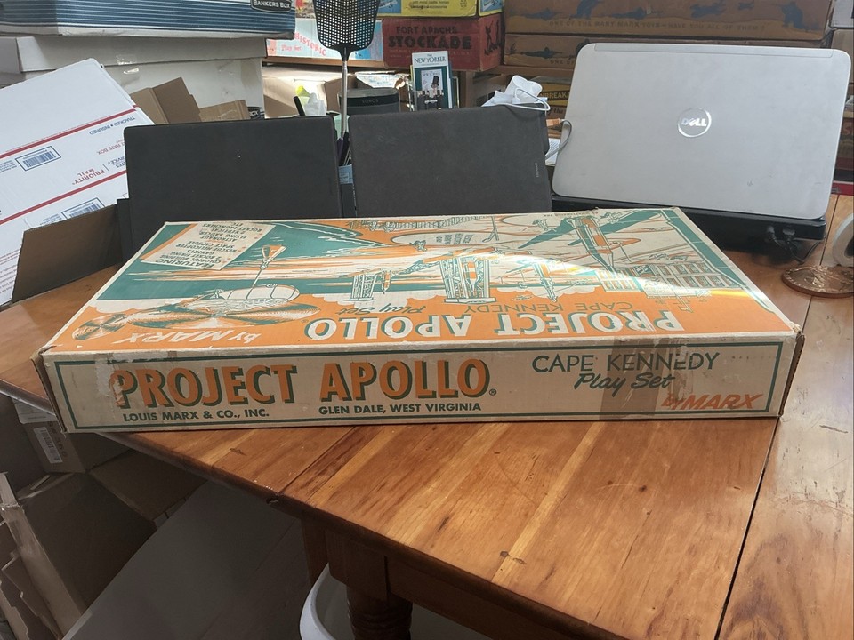 MARX PROJECT APOLLO CAPE KENNEDY SPACE PLAYSET #4523 - Box Only | eBay