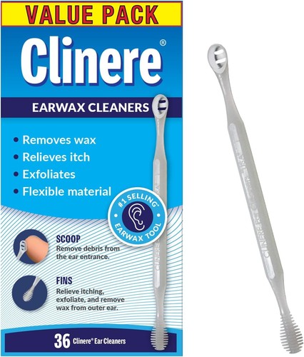 Clinere Ear Cleaners, Gentle Canal Cleaning and 36 Count (Pack of 1 ...