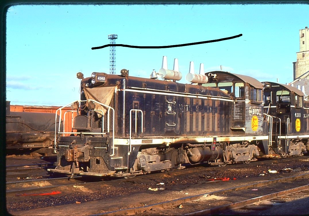 kcs374 Orig. Slides KCS 4302 at KC, MO 12-20-75 | eBay