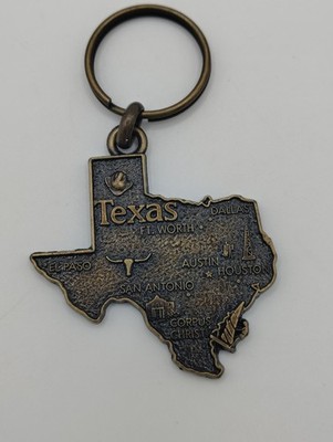 Keychain State Of Texas, Houston, Austin, Ft. Worth, Dallas Corp ...