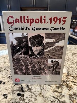 GMT Games Gallipoli 1915: Churchill's Greatest Gamble Board Game ...