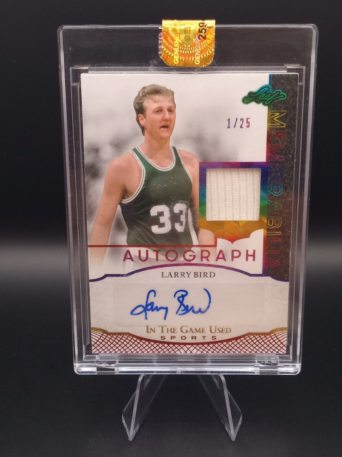 33 Legendary Larry Bird cards