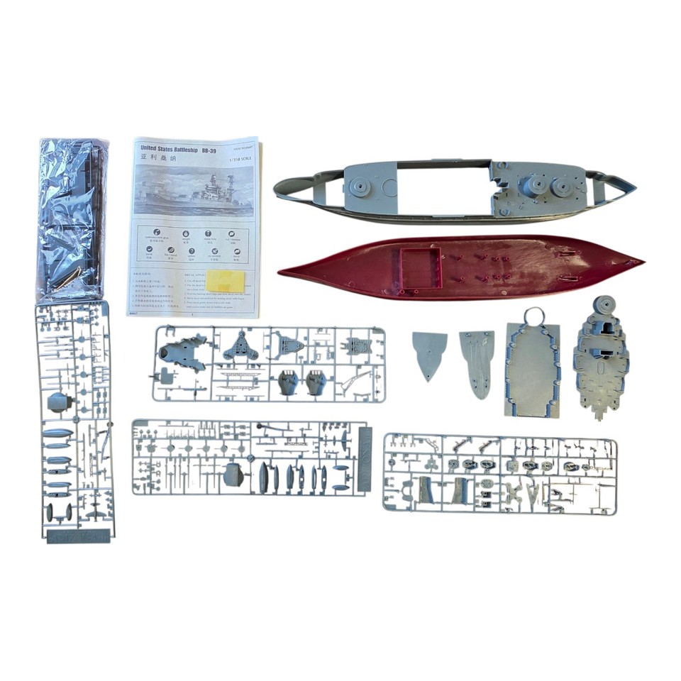 Mini Hobby Models 80607 USS Arizona BB-39 1/350 Scale Plastic Model Kit ...