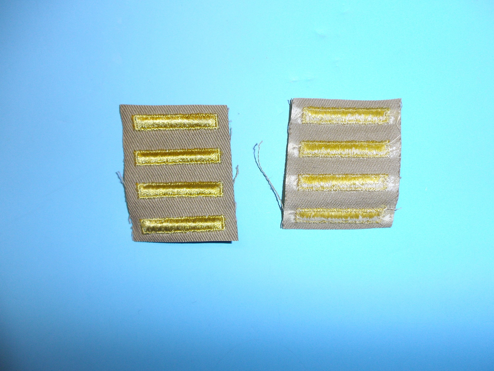 b1654-4 WW 2 US Army Overseas Bars EM style 4 bars khaki | eBay