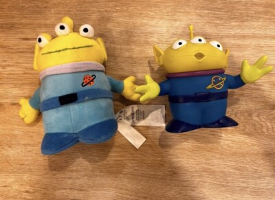 Disney Store Exclusive Pixar Toy Story Alien 7” Plush + 5” alien toy ...