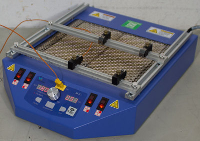 VJ Electronix/Technologies IR-1C Infrared SMT PCB Board Preheater/Pre ...