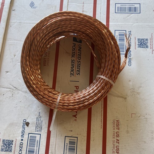 141' 6 AWG 7 Strand Soft Drawn Bare Copper Conductor Ground/ing Wire ...