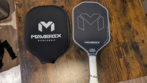 NEVER USED Maverix Havik 15 Pro 15mm Pickleball Paddle With Paddle ...