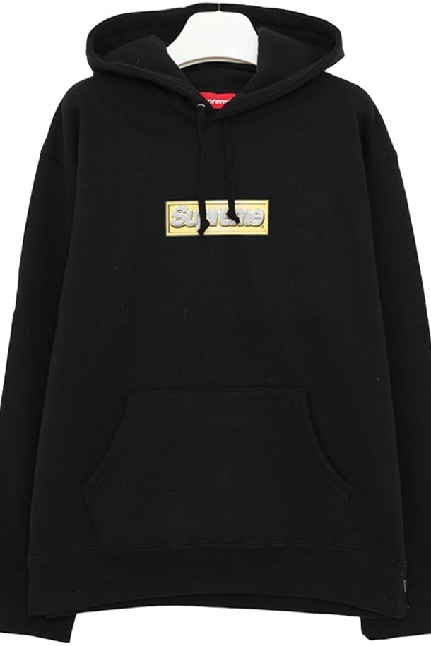 Supreme Bling Box Logo Hoodie Black Sweatshirt Hoddie gr.M #K3 | eBay