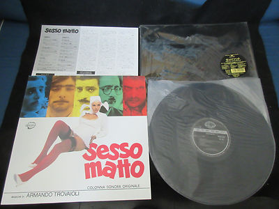 OST Sesso Matto Japan Vinyl LP 1993 Armando Trovaioli Italian Film by ...