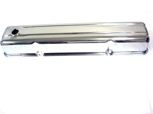 Chevy 235 Inline Straight 6 Cylinder Chrome Valve Cover with Side Plate ...