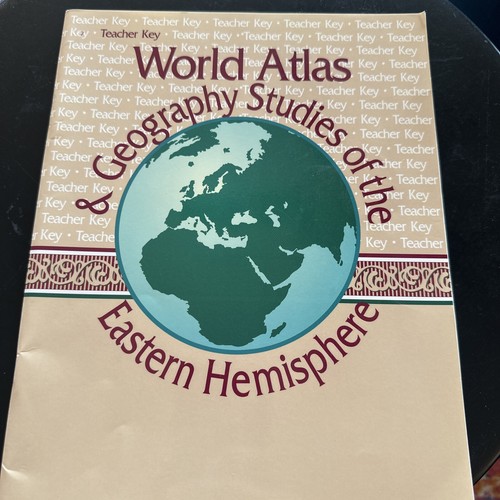 A Beka History of the World Atlas Geography Eastern Hemisphere TEACHER ...