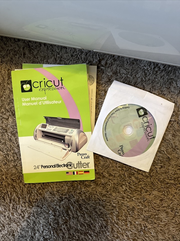 CRICUT Expression Provo Craft 24" Personal Electronic Cutter Machine ...