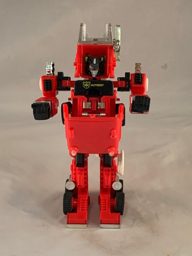Transformers G1 Inferno Autobot 1985 *READ* Takara Fire Engine Near ...