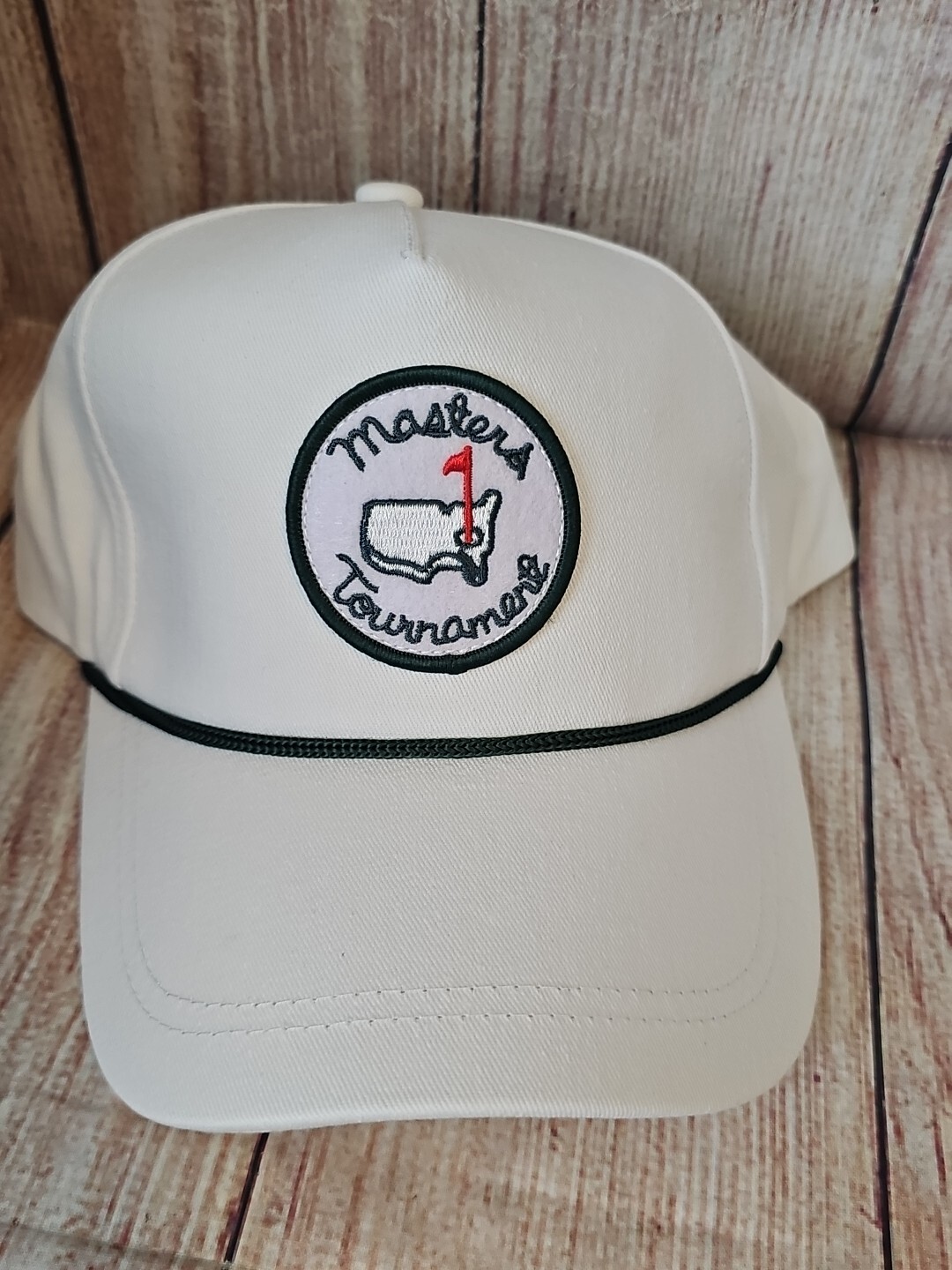 2024 MASTERS (WHITE) RETRO ROPE PATCH Logo Golf Hat from AUGUSTA ...