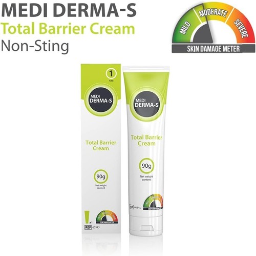 Medi Derma S Total Barrier Cream - 3 x 90g Tube Skin Protection Cream ...