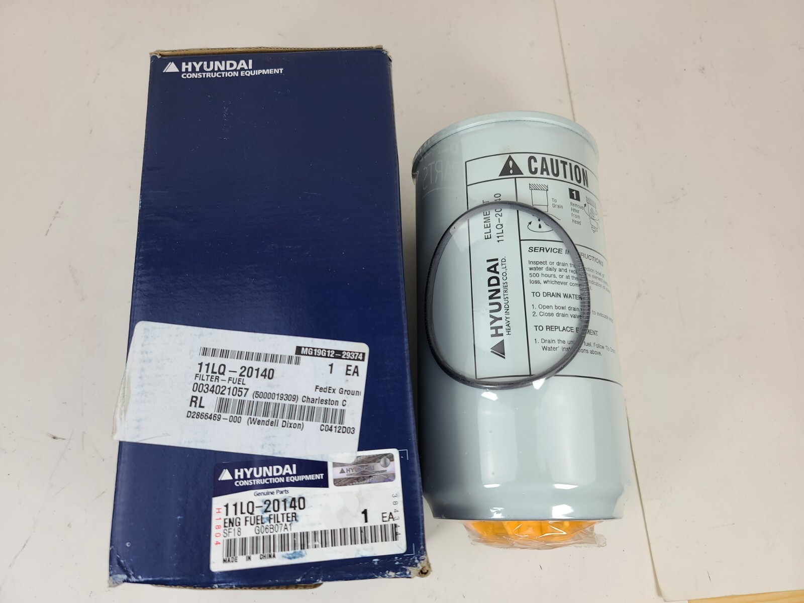 HYUNDAI 11LQ20140 - Cross reference fuel filters