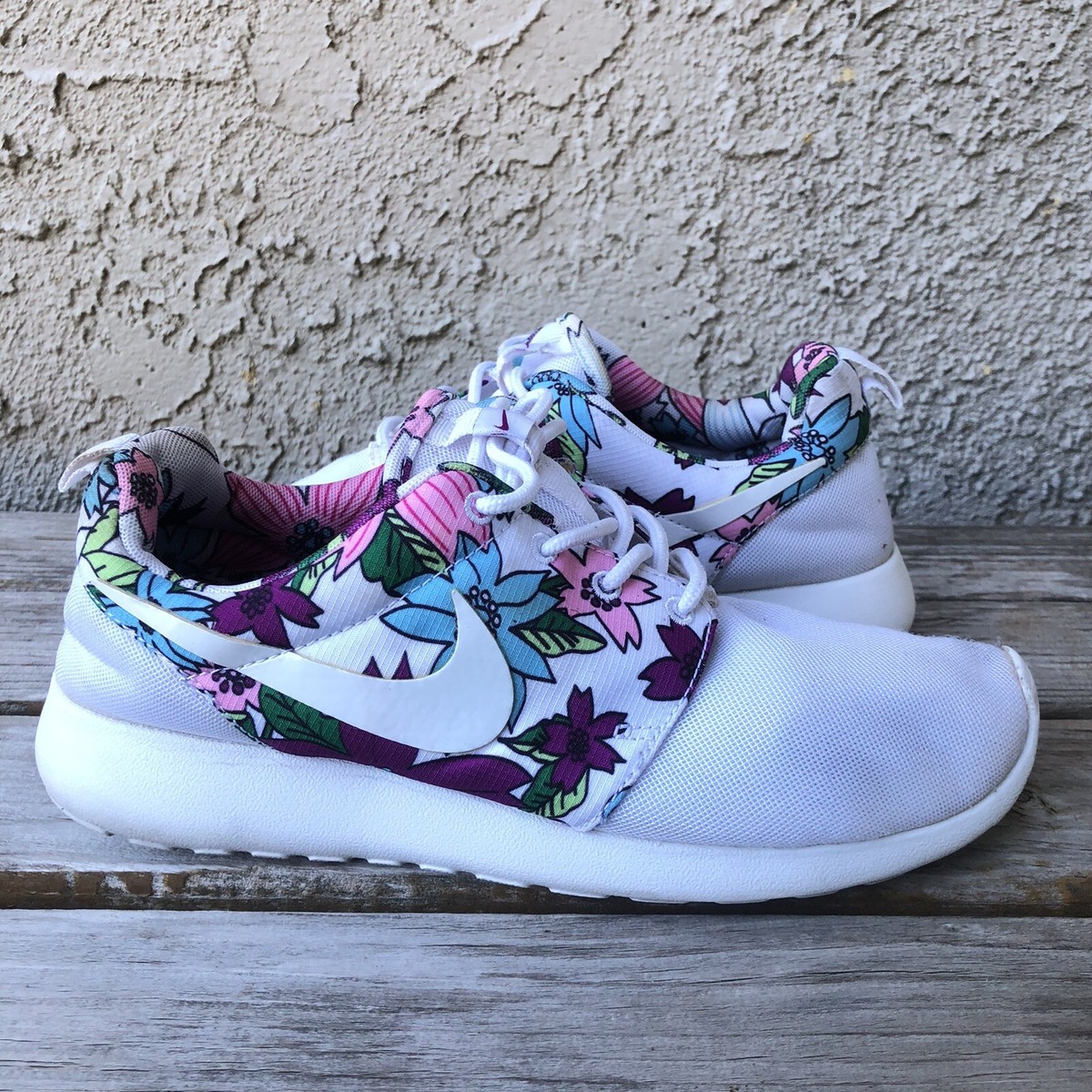 Nike Roshe Run Women Floral Purple