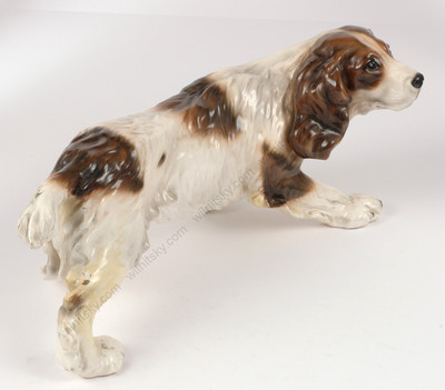 Vienna Manufactory Goldscheider "Large dog figure" ceramic, 1930s | eBay