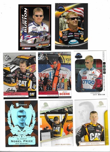 15 Jeff Burton NASCAR CARDS MIXED BRANDS AS A LOT GREAT VALUE | eBay