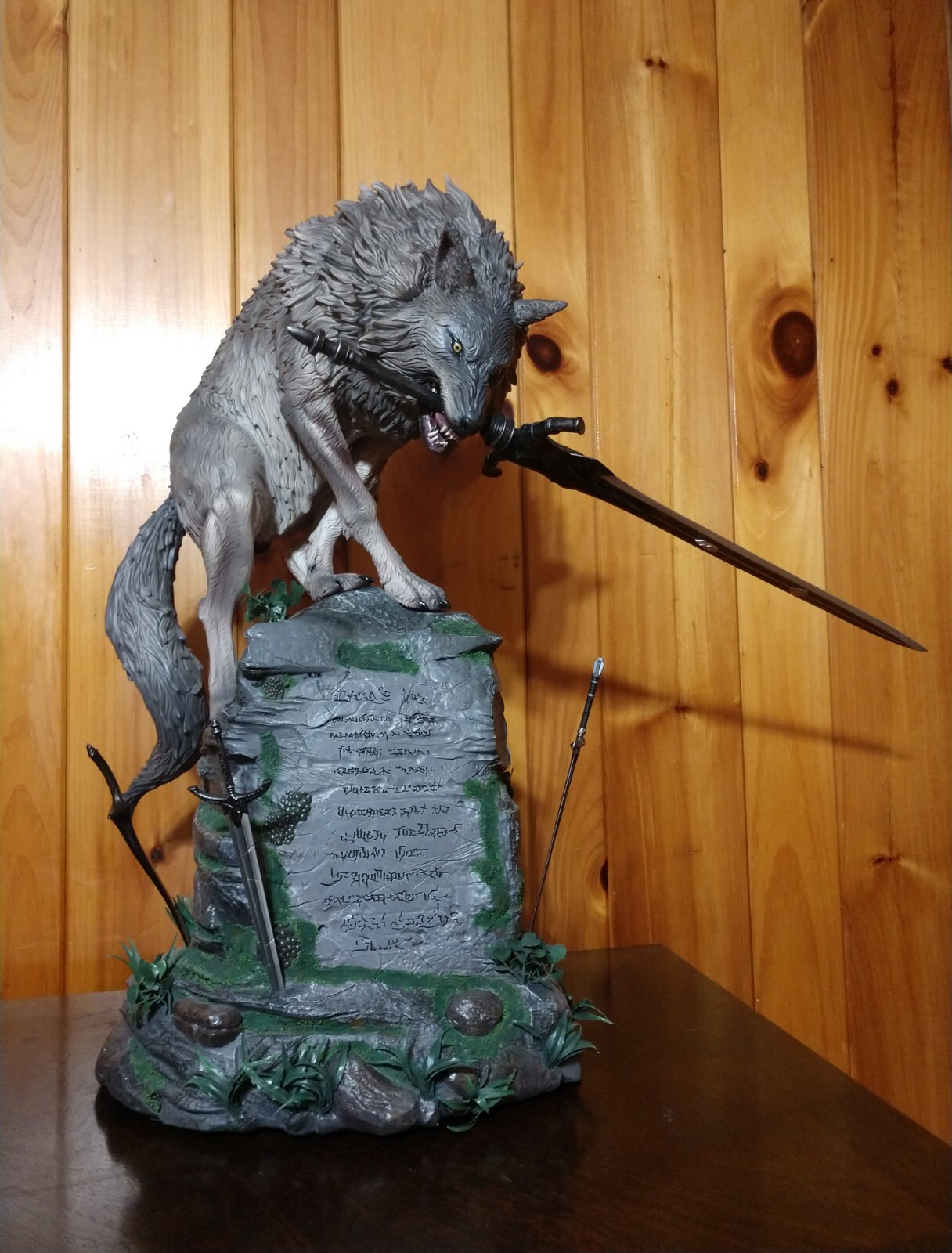 RARE FIRST 4 FIGURES Dark Souls - Wolf Sif EXCLUSIVE Edition CIB f4F ...