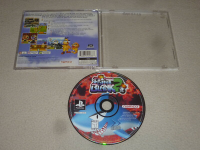 PLAYSTATION PS1 VIDEO GAME POINT BLANK 2 DISC W CASE NAMCO SONY | eBay