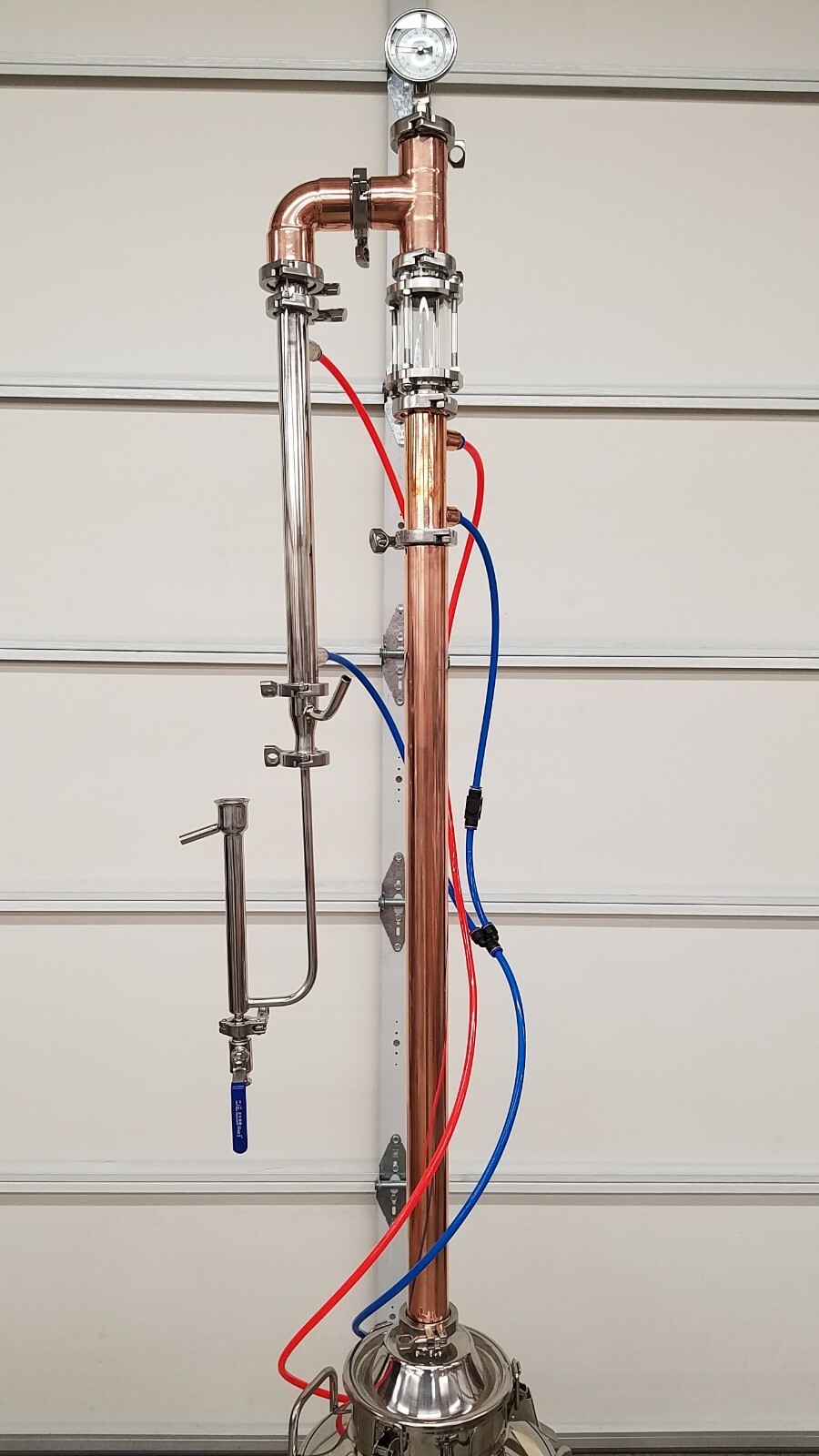 2" Gin Basket Vodka Still Copper Reflux Shotgun Condenser Parrot ...