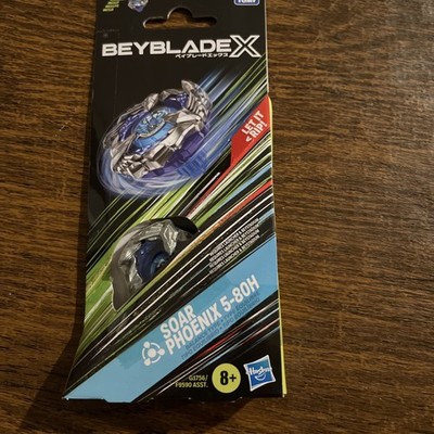 Hasbro Beyblade x Soar Phoenix Wing 5-80H Mold 3 Blue Hexa Bit | eBay
