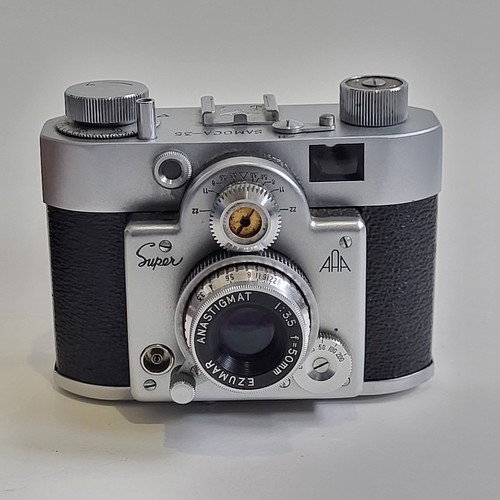Samoca 35 Super X 35mm Rangefinder Camera With Leather Case | eBay