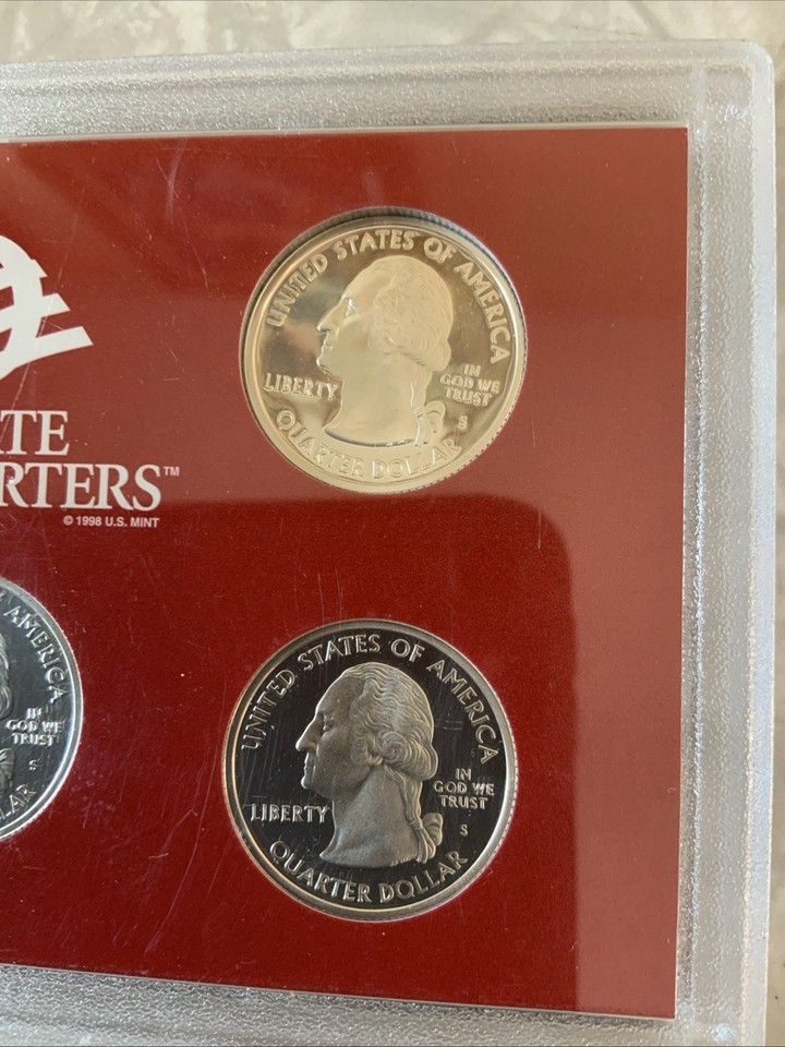 2003 Silver Proof State Quarter Set - 5 Coins | eBay