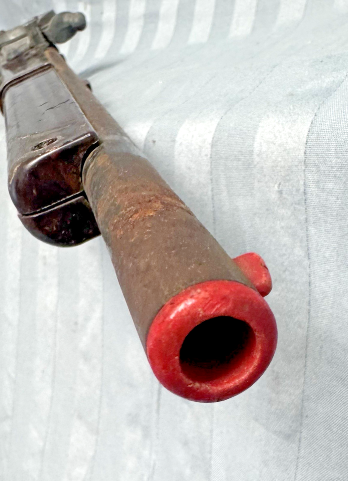 Vintage 1950s Rare Hubley Buffalo Rifle Flintlock Cap Gun for Parts or ...