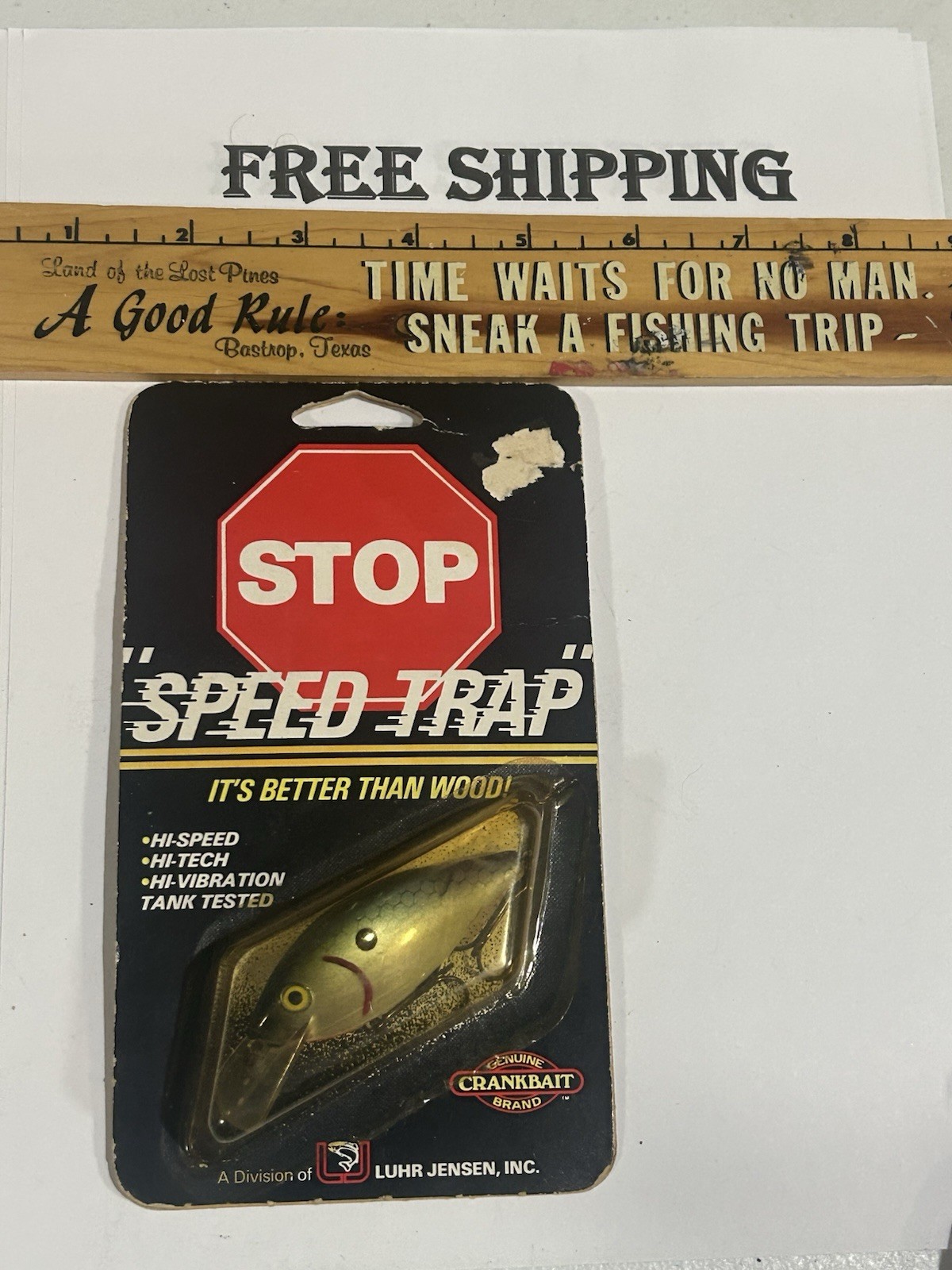 Pre Rapala Luhr Jensen 1/4oz Speed Trap Vintage Crankbait Lure ...