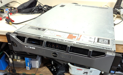 Dell Poweredge R820 SERVER -boots- (6) 1tb wiped drives -(2) 2.9ghz 6 ...