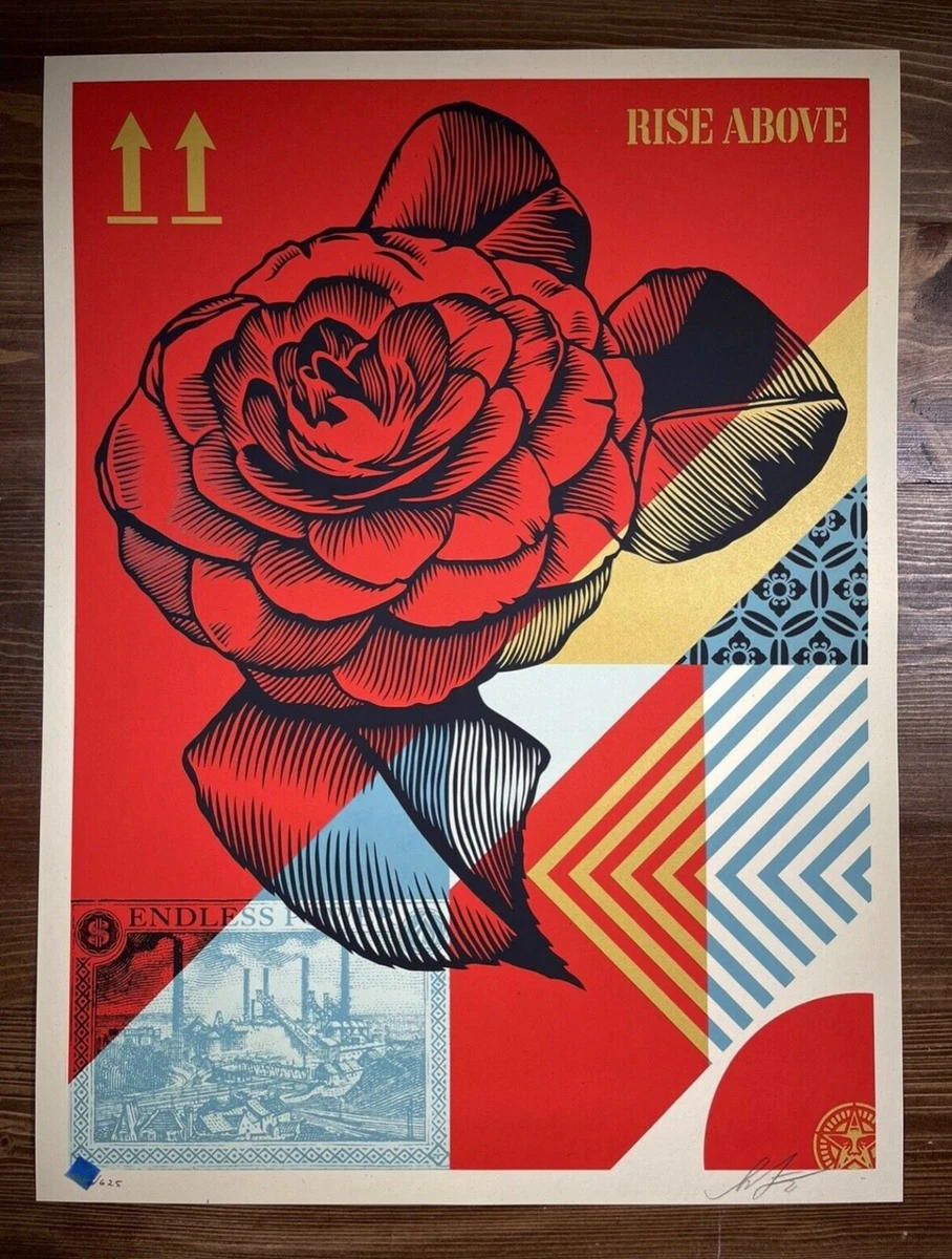 Obey Flower Design