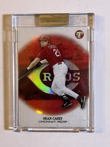 2002 Topps Pristine Encased REFRACTOR Sean Casey Cincinnati Reds #183 ...