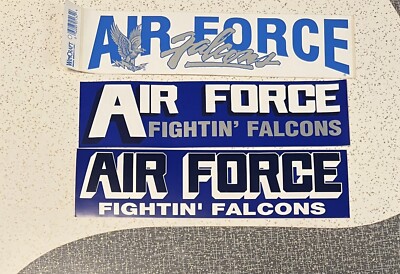 Air Force Fightin’ Falcons bumper sticker lot of 3 | eBay