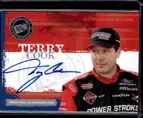 2005 Press Pass #TC Terry Cook Auto NM/M | eBay