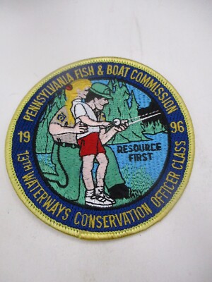 Pennsylvania Fish & Boat Commission 1996 Waterways Conservation Officer ...